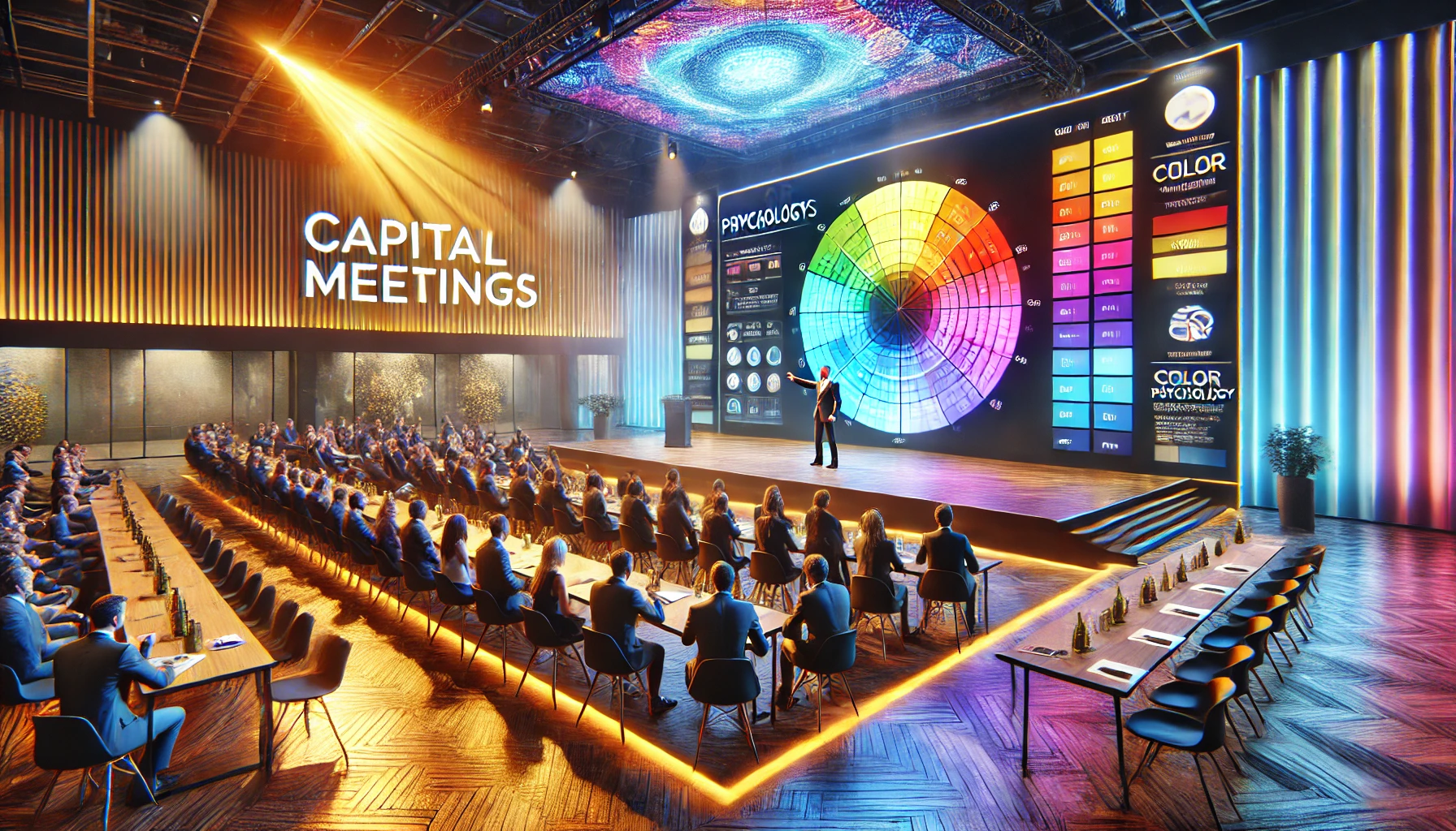 El poder de los colores en los eventos | Capital Meetings